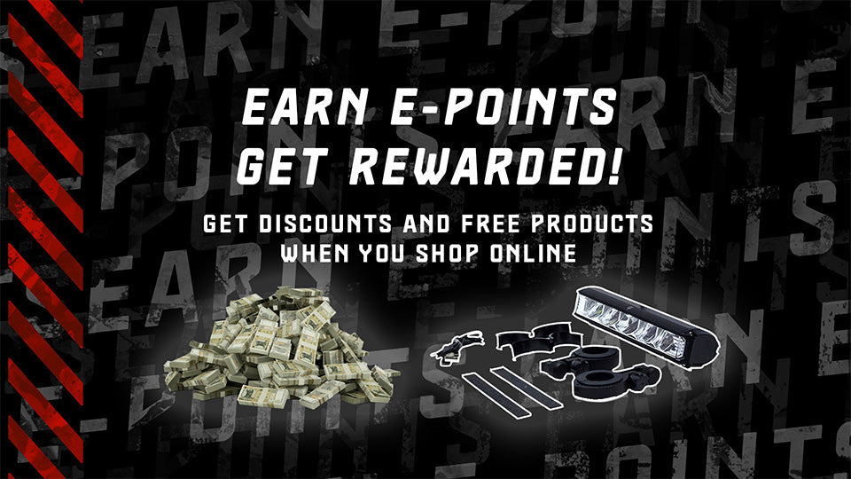 NEW E-POINTS LOYALTY SCHEME NOW LIVE! – Go Off Road Barnsley