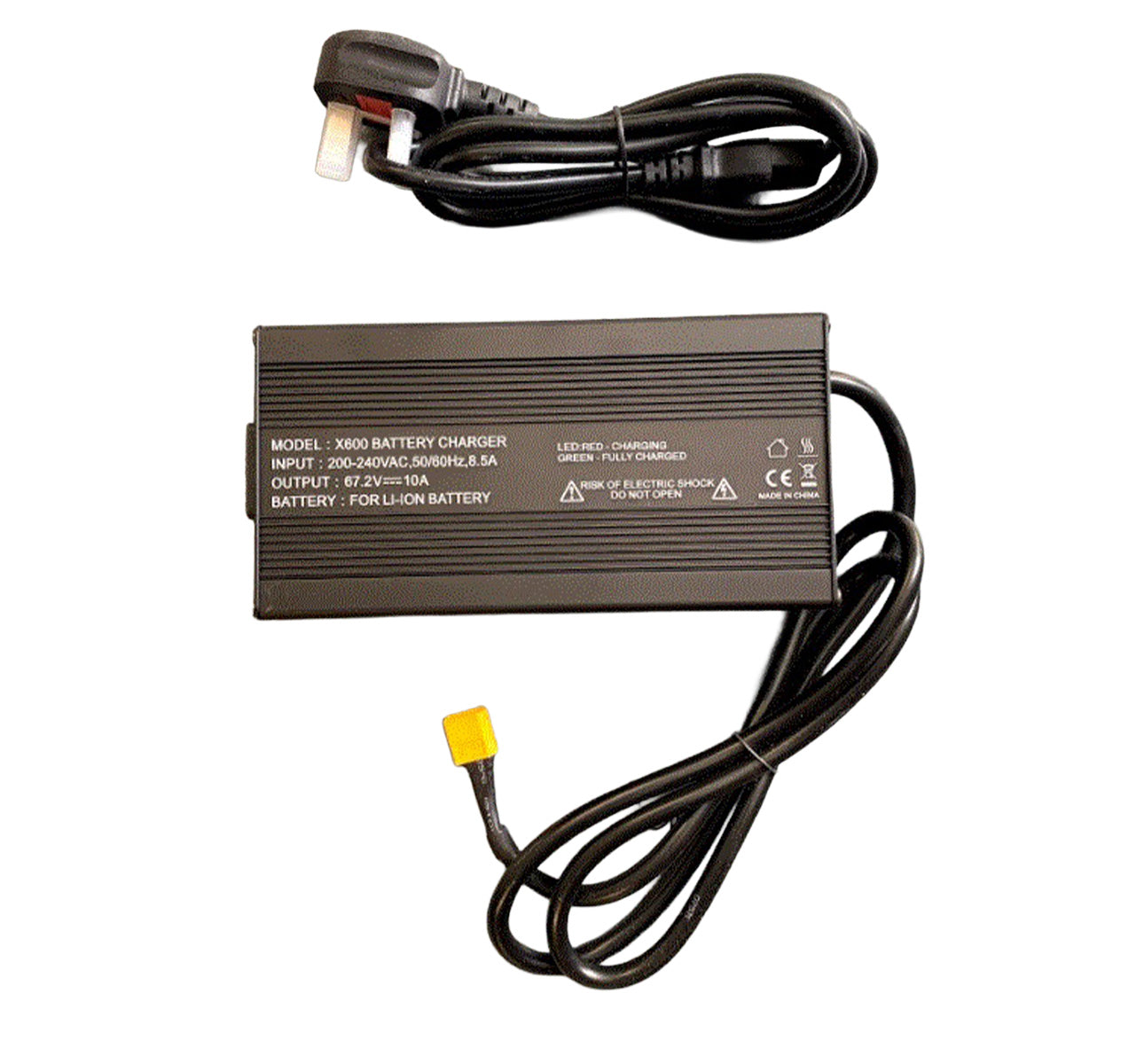 Charger 60v (67v) 10A Suitable for Electron Cycles Sur Ron & Talaria 6 ...