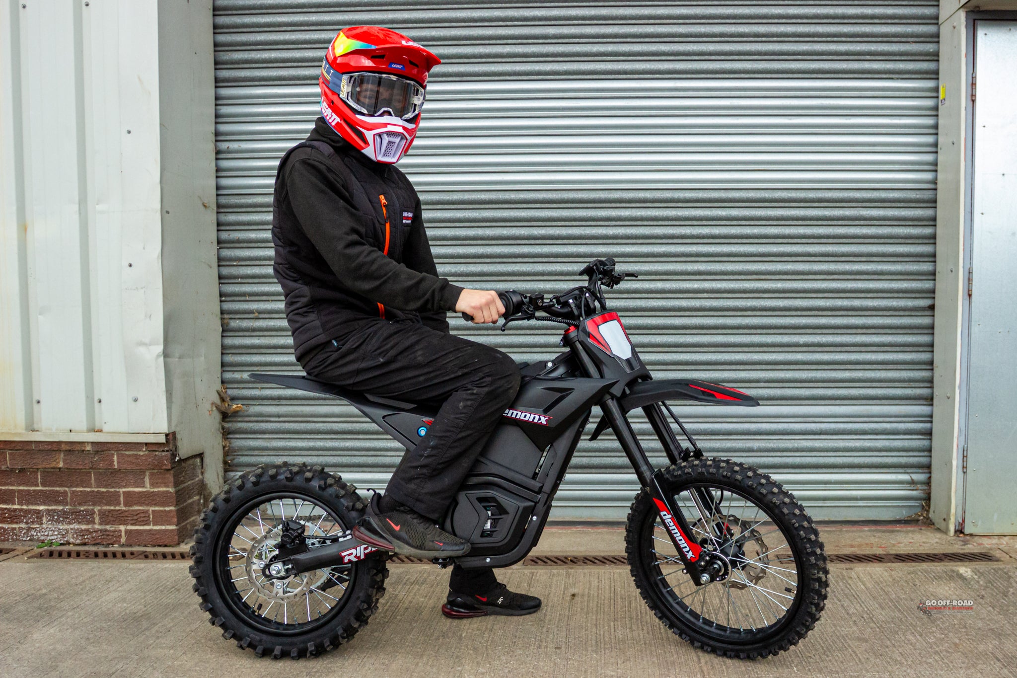 DEMON X RIPZ 72V ELECTRIC BIKE 17" / 14" – Go Off Road Barnsley