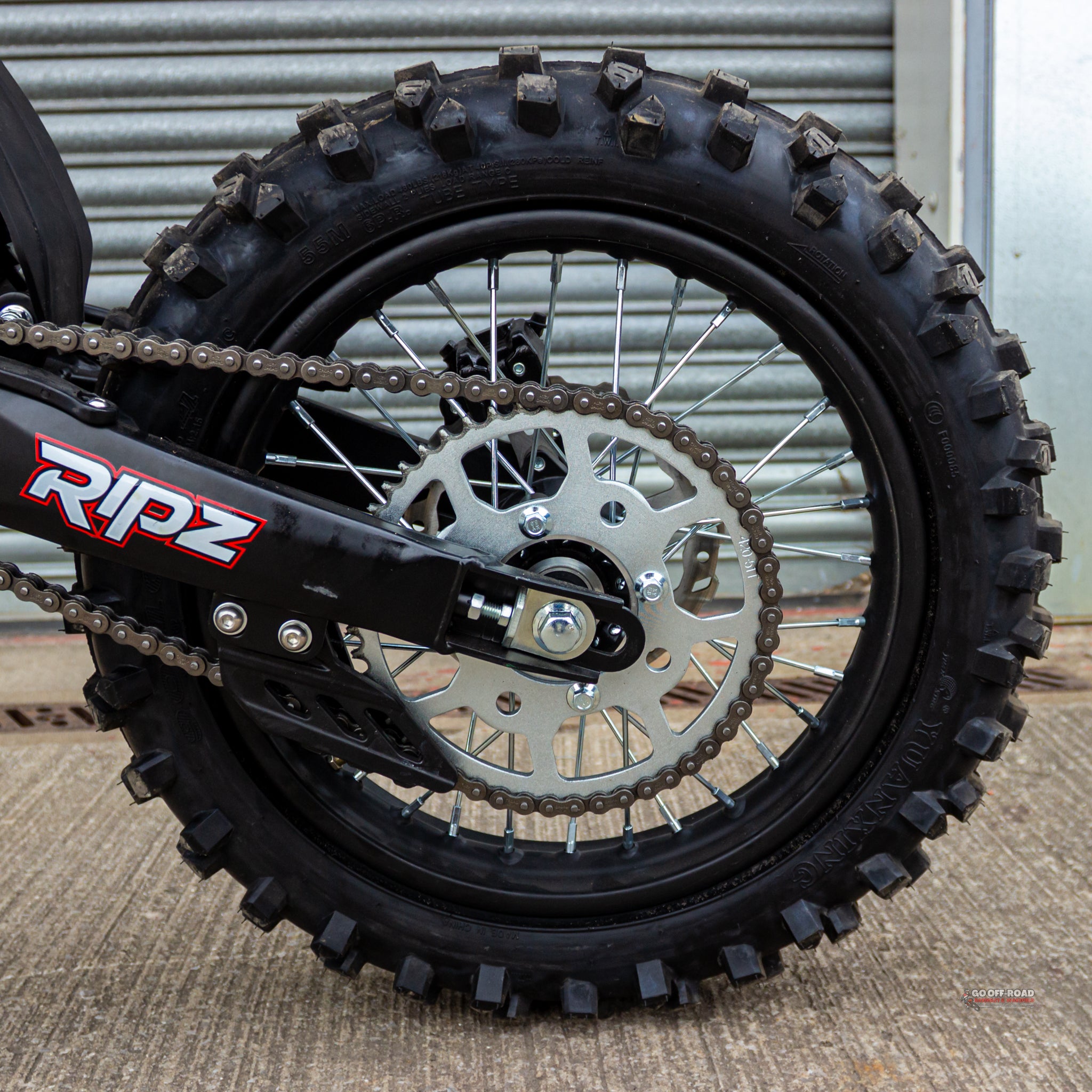DEMON X RIPZ 72V ELECTRIC BIKE 17" / 14" – Go Off Road Barnsley