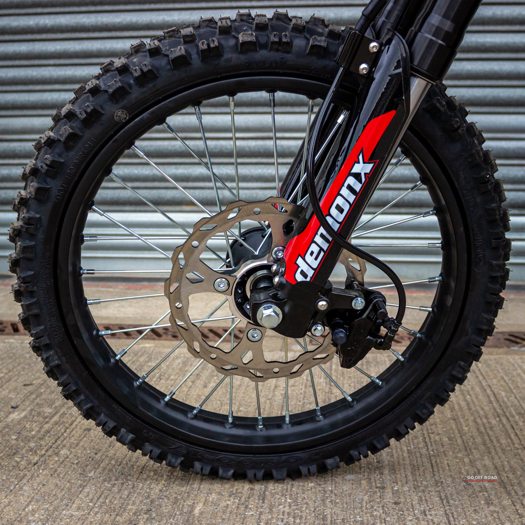 DEMON X RIPZ 72V ELECTRIC BIKE 17" / 14" – Go Off Road Barnsley