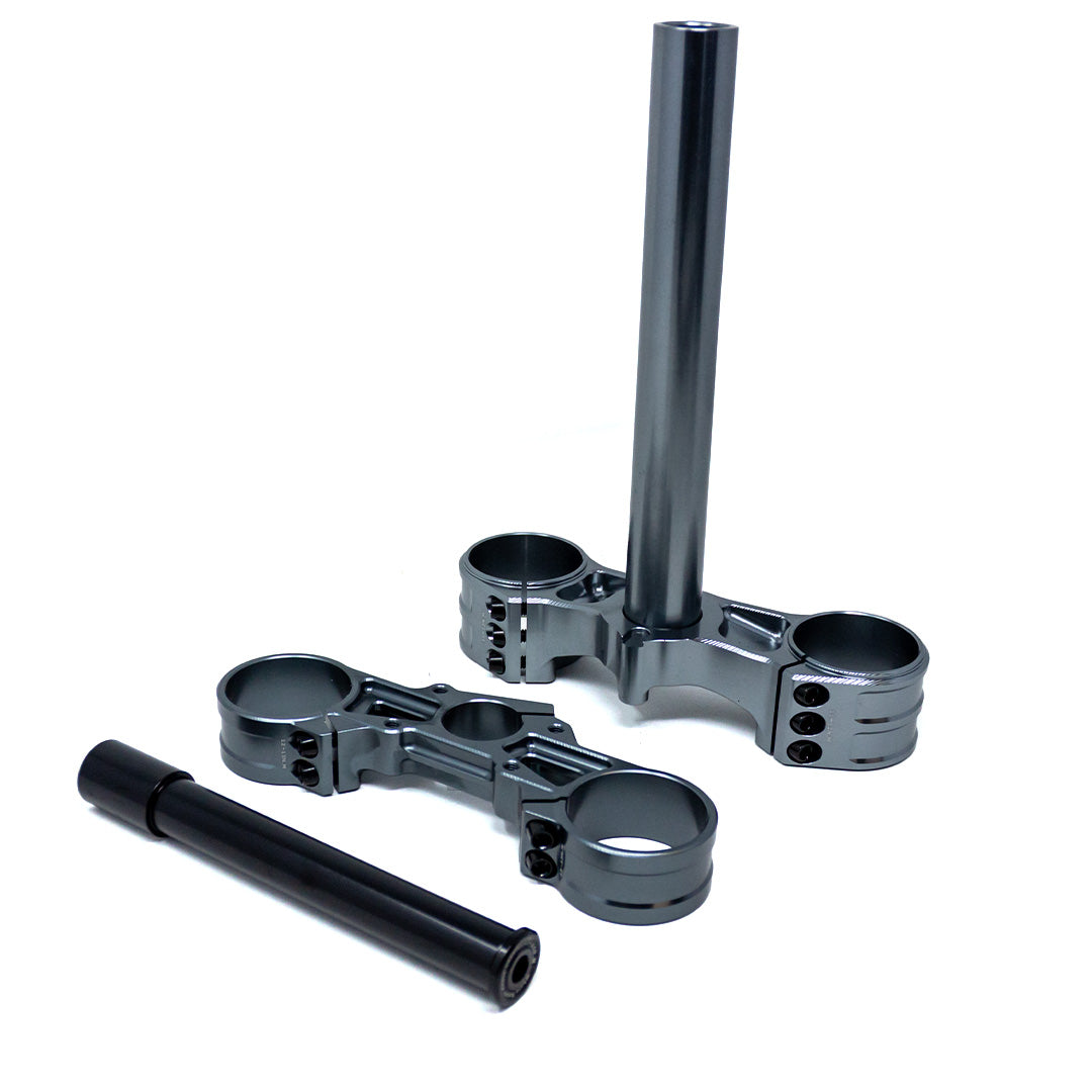 Rfloxa Pro Silver Triple Clamps – Go Off Road Barnsley